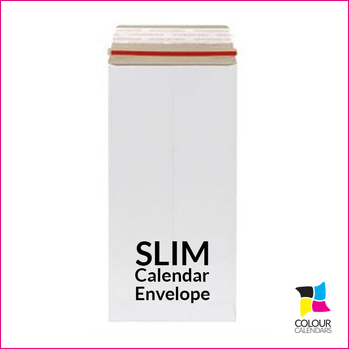 Slim Wall Calendar Envelopes